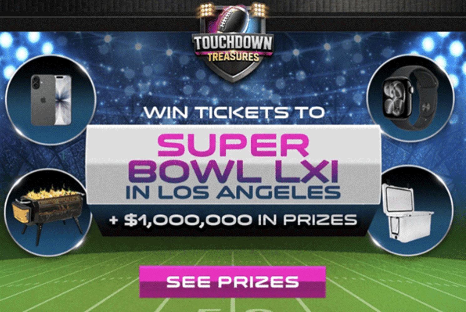 Day 24: Win Super-Bowl-LX Tickets and a Bugatti Luggage Set - Planet 7 ...
